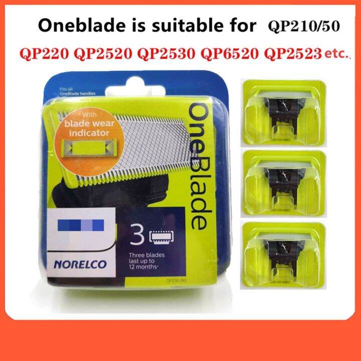 [LULIAN SHI] Stainless Steel Razor Replacement Blade OneBlade Electric ...