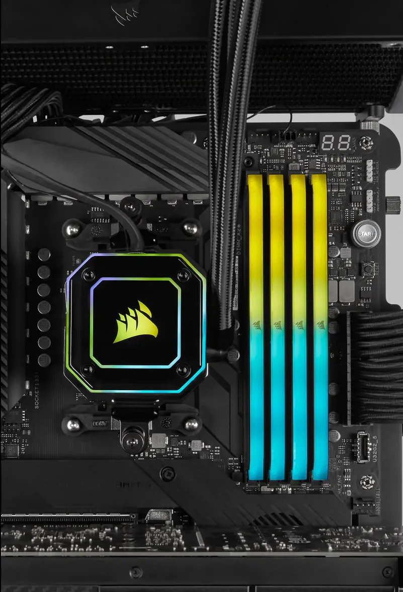 32GB DDR4/3600 RAM PC CORSAIR VENGEANCE RGB RS CL18 ประกันตลอดการใช้งาน ...