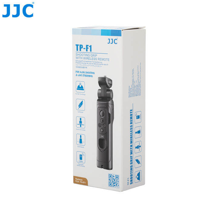 JJC TP-F1 Tripod Grip with Bluetooth Remote Control for Fuji Fujifilm X-T5 X-T4 X-T3 X-T30 II X ...