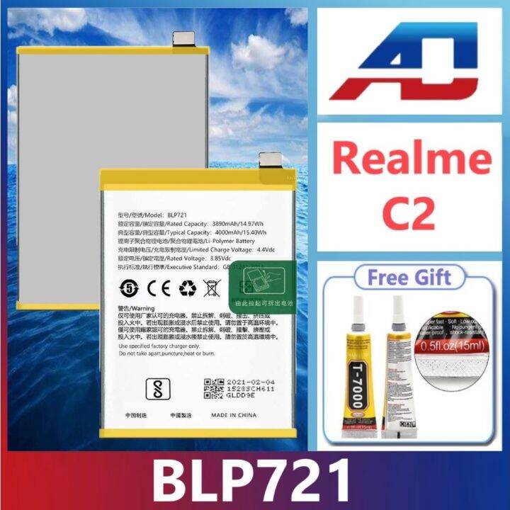 Battery for Original Realme C2 Model BLP721 | Lazada PH