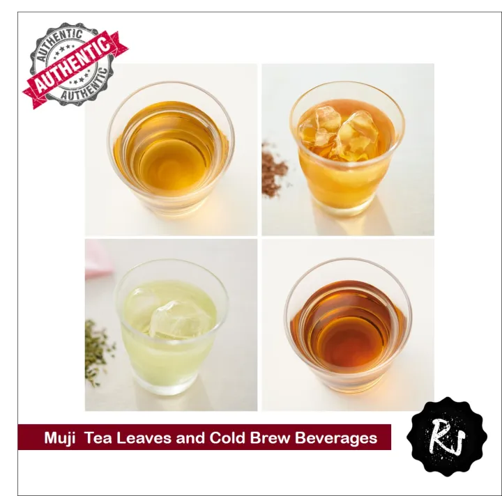 Muji Tea Leaves and Cold Brew Beverages [SOLD PER PACK] - SEE PRODUCT ...
