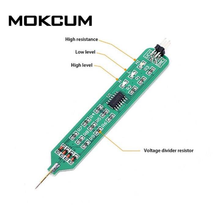 Logic Tester Pen Level Tester 5V 3.3V Digital Circuit Debugger Tester ...