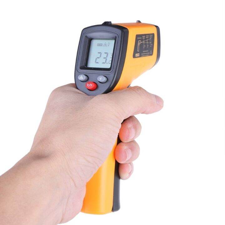 Thermometer Cooking Temperature Gun-High Temperature Non Contact ...