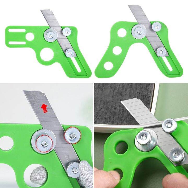 AT11HY PVC Strip Gypsum Board Paint Board Chamfer Remove Woodworking ...