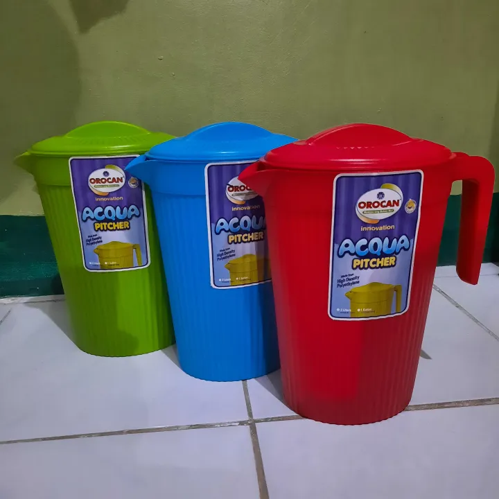 Orocan Plastic Oblong Pitcher 2 Liters Capacity/ Oblong Pitcher ...