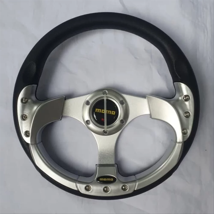 STIR SETIR STEER RACING MOMO 13 INCH SERI 8901 ORIGINAL | Lazada Indonesia