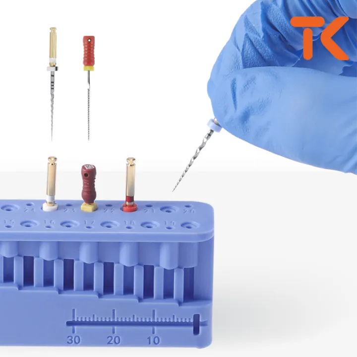 Tongkang 1PC Endodontic Ruler Block Files Dental Measuring Tools ...