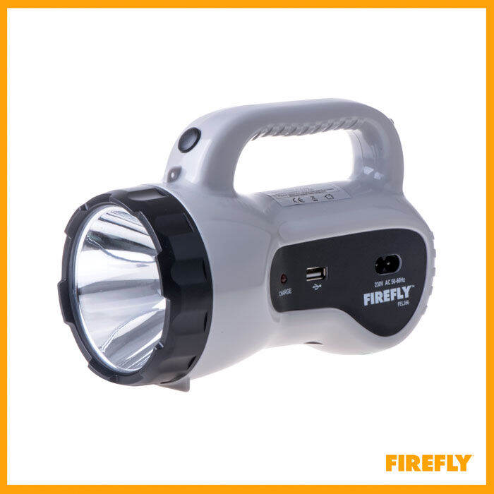 Firefly Powerful Torch Light with USB Mobile Phone Charger - FEL556 ...