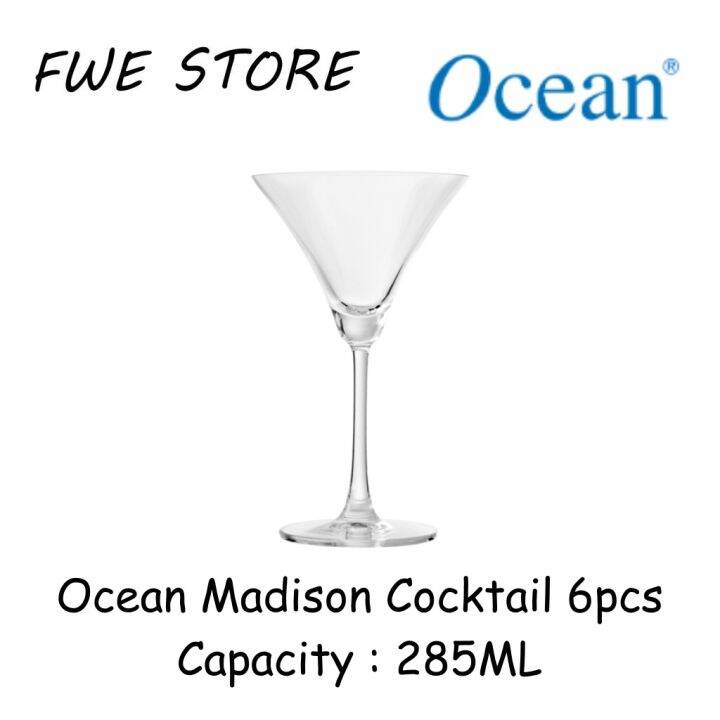 Ocean Glassware 1015C10 Madison Cocktail Set of 6pcs | Lazada