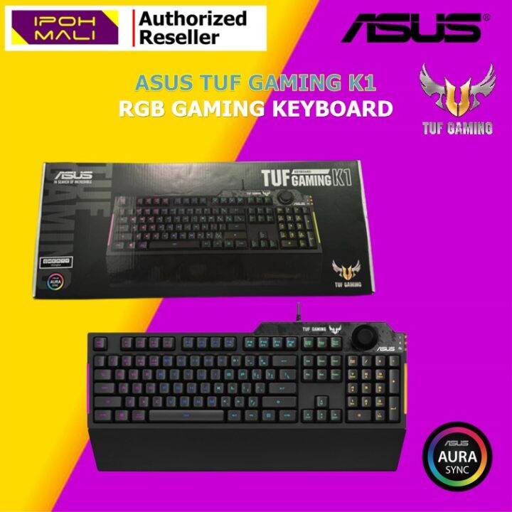 ASUS TUF GAMING K1 RGB GAMING KEYBOARD | Lazada