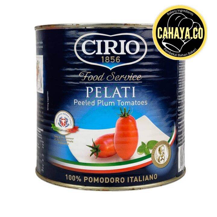 2.5kg Cirio Whole Peeled Tomato Pelati Peeled Tomato | Lazada