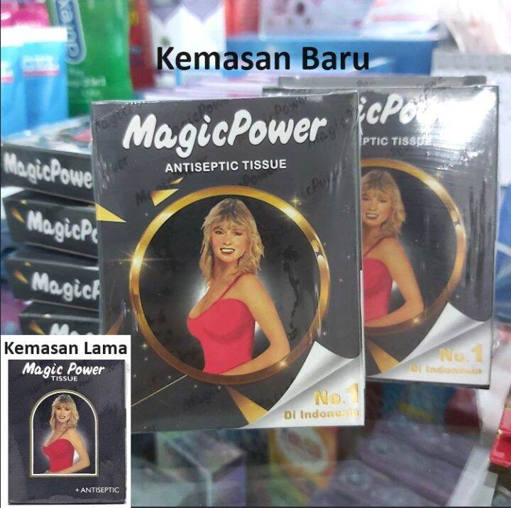 Tisu Magic Power Hitam Tissue Antiseptic 6s | Lazada Indonesia