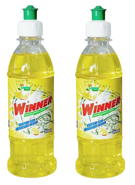 Winner Diswashing Liquid Lemon 350ml - Pack of 2 | Lazada PH
