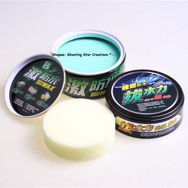 ♗BOTNY Car Wax With FREE (Sponge Applicator) Only | Lazada PH