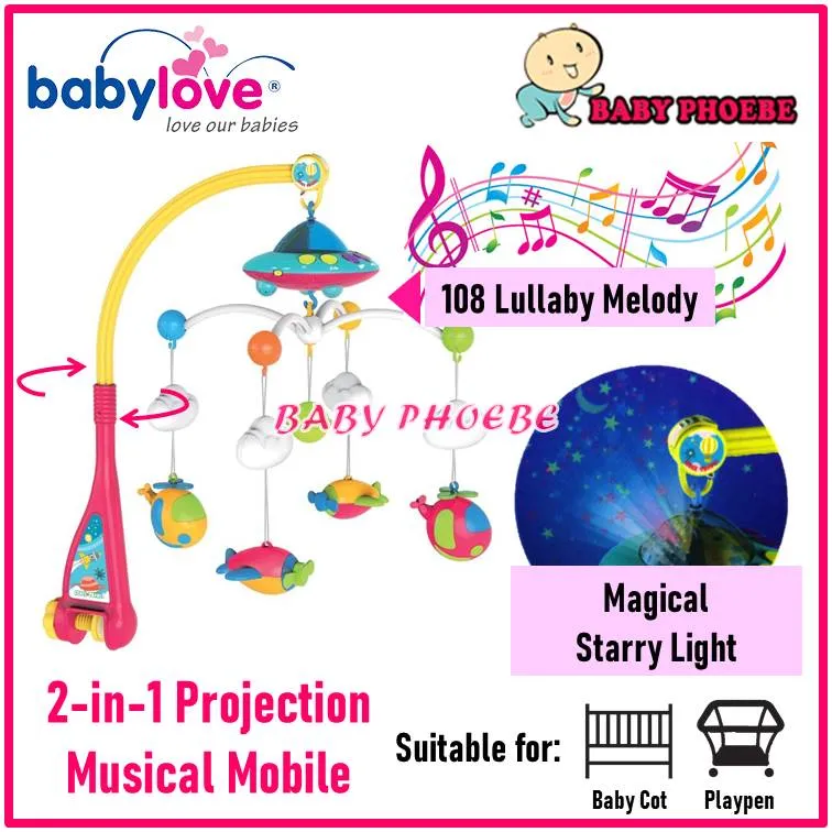 Baby Ceiling Projector Mobile | Shelly Lighting