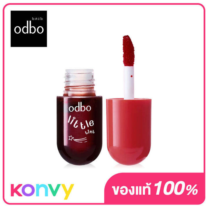 ODBO Little Lip Tint 5ml #01 ลิปทินท์สีสวยสดใส ใช้ทาได้ทั้งแก้มและริม ...