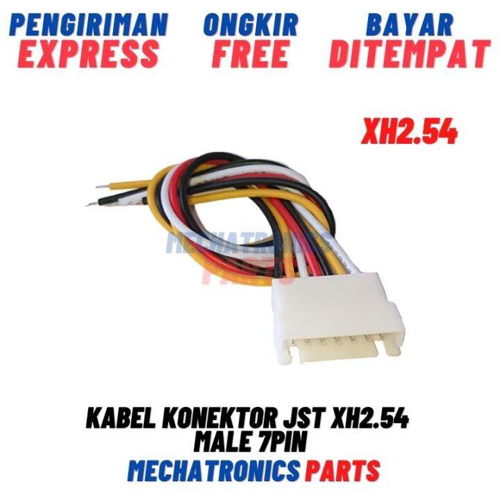 Kabel Konektor JST XH2.54 Male 7Pin Soket Socket XH 2.54mm 7P 7 Pin | Lazada Indonesia
