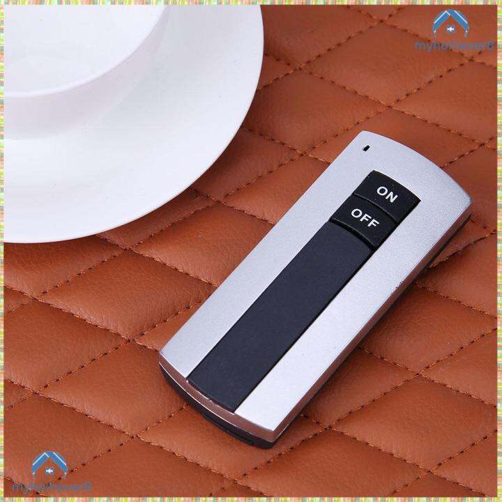 Wireless ON OFF 1/2/3 Ways 220V Lamp Remote Control Switch Receiver ...
