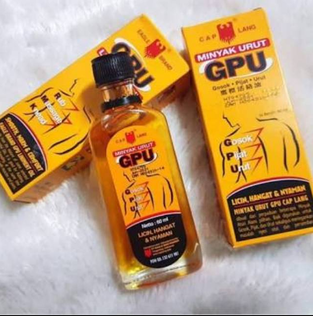 Cap Lang Minyak Urut GPU | Lazada Indonesia