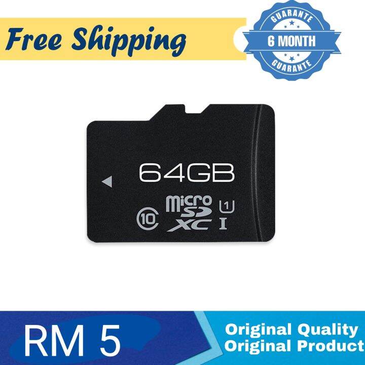 FREE SHIPPING! Memory Card Micro SD Original Memori Kad 8gb 16gb 32gb ...