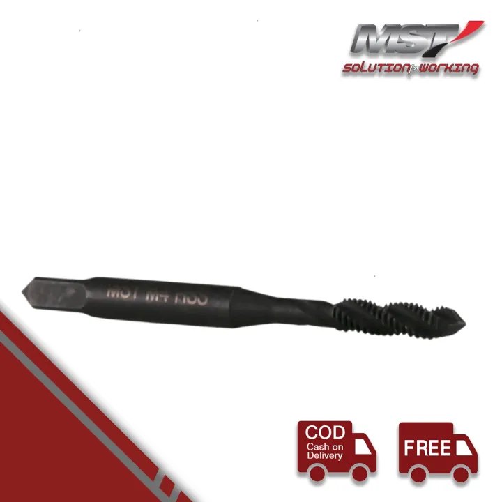 MST Tap Mesin Spiral M4x0.7 Black Machine Spiral Taps | Lazada Indonesia