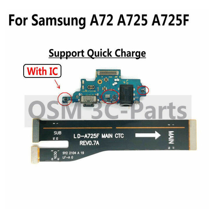 USB Board Charger Charging Dock Port Connector Flex Cable For Samsung ...