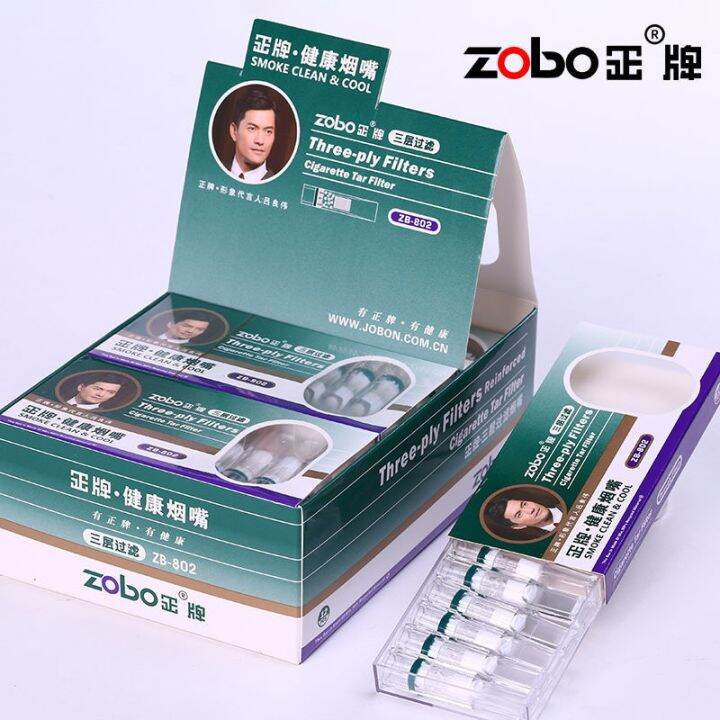 Zobo real zb - 802 one-off throwaway triple filter cigarette holder efficient health cigarette ...
