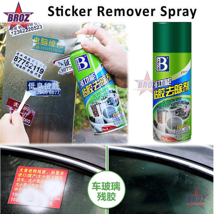BOTNY Sticker Remover Adhesive Cleaning Car Glue Clear Double-Sided ...