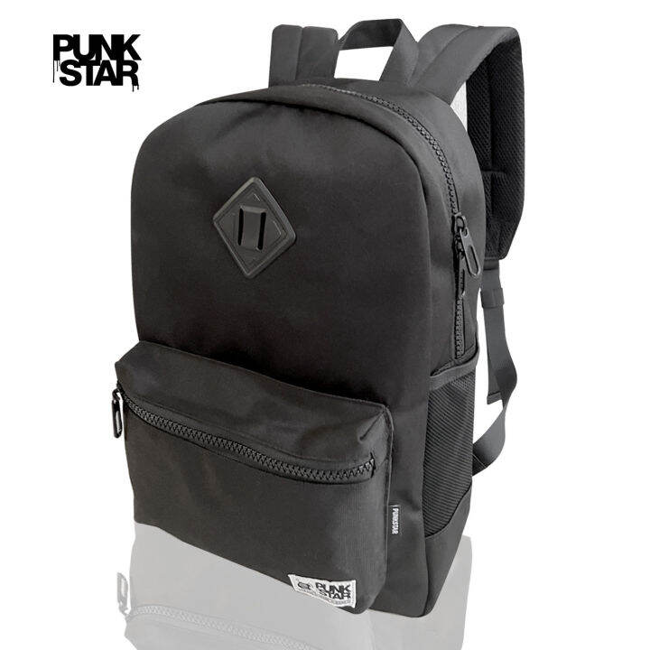 PUNKSTAR กระเป๋าหนังสือวินเทจเป้ลำลองวิทยาลัยกระเป๋าเดินทางการทำงานกัน ...