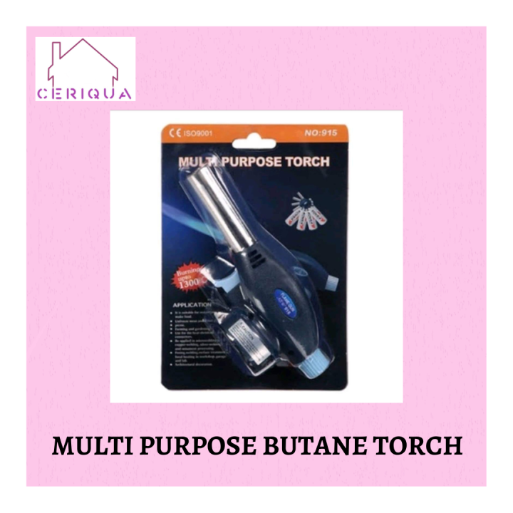 Butane Torch Gun Propane Gas Plumbing Torch Brazing Heat Flame Gun ...