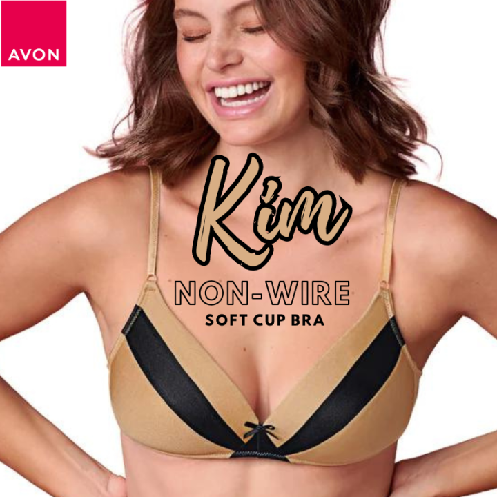 Avon KIM Non-wire Soft Cup Bra Size 32A 34A 36A 34B 36B | Lazada PH