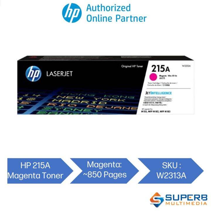 HP 215A Original Toner [Black/Cyan/Yellow/Magenta]W2310A/W2311A/W2312A ...