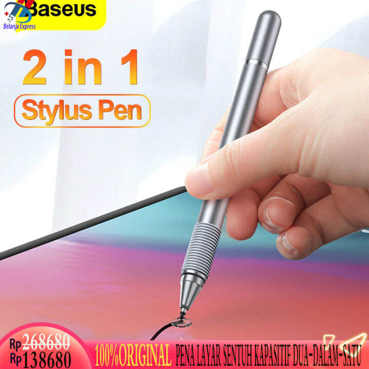 Baseus 2in1 Pen Stylus Layar Sentuh Kapasitif untuk Menggambar ...