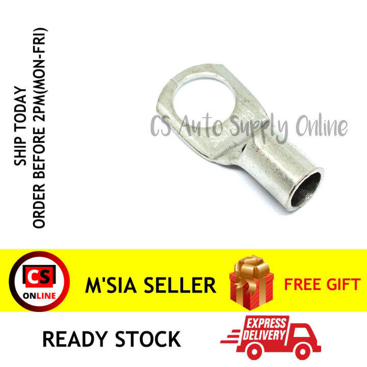 CS SC16-10 Battery Bolt Hole Tinned Copper Cable lug Battery Terminal ...