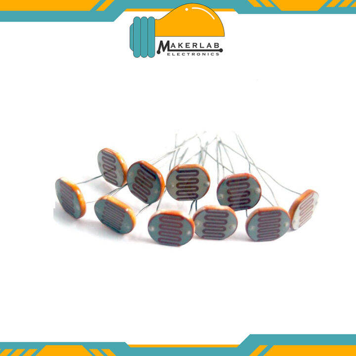 12mm LDR Light Dependent Resistor - 10Pcs | Lazada PH