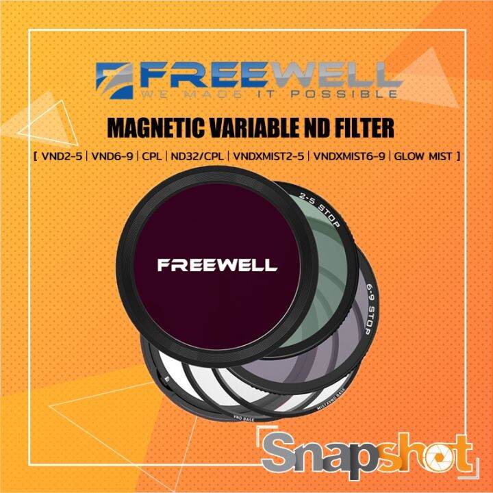 FREEWELL MAGNETIC VARIABLE ND FILTER [ VND2-5丨VND6-9丨CPL丨ND32/CPL丨 ...