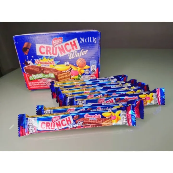 Nestle Crunch Wafer Choco 10.4gm X 24pcs | Lazada
