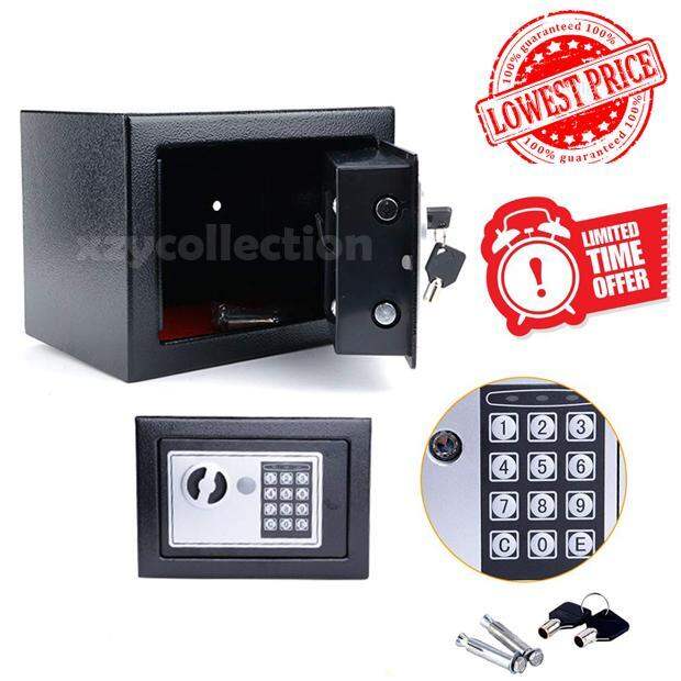 Digital Electronic Safe Security Box Fireproof Wall-Anchoring Safe ...
