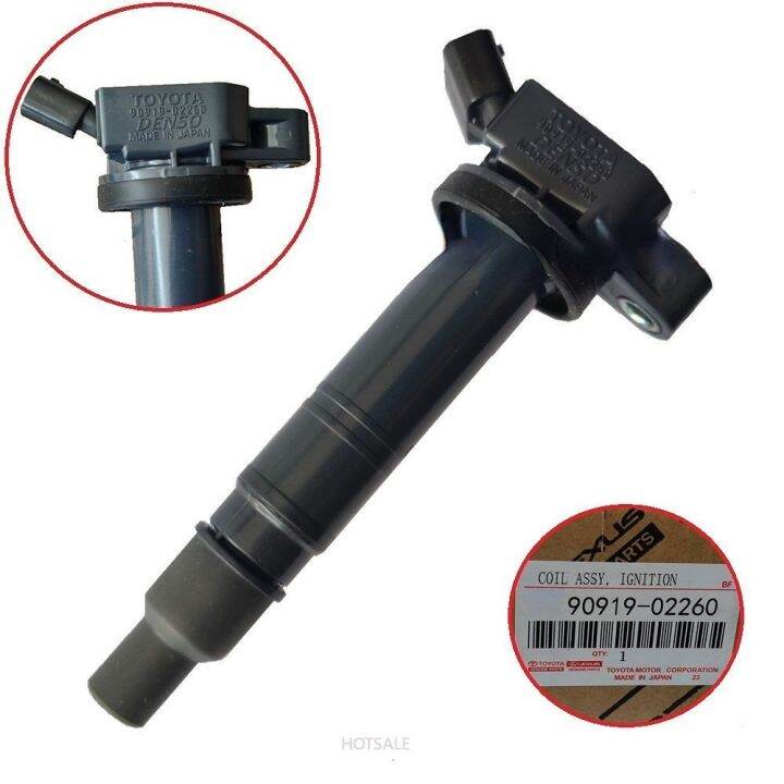 90919-02260 Ignition Coil TOYOTA Vigo Innova Hiace FORTUNNER Camry ...