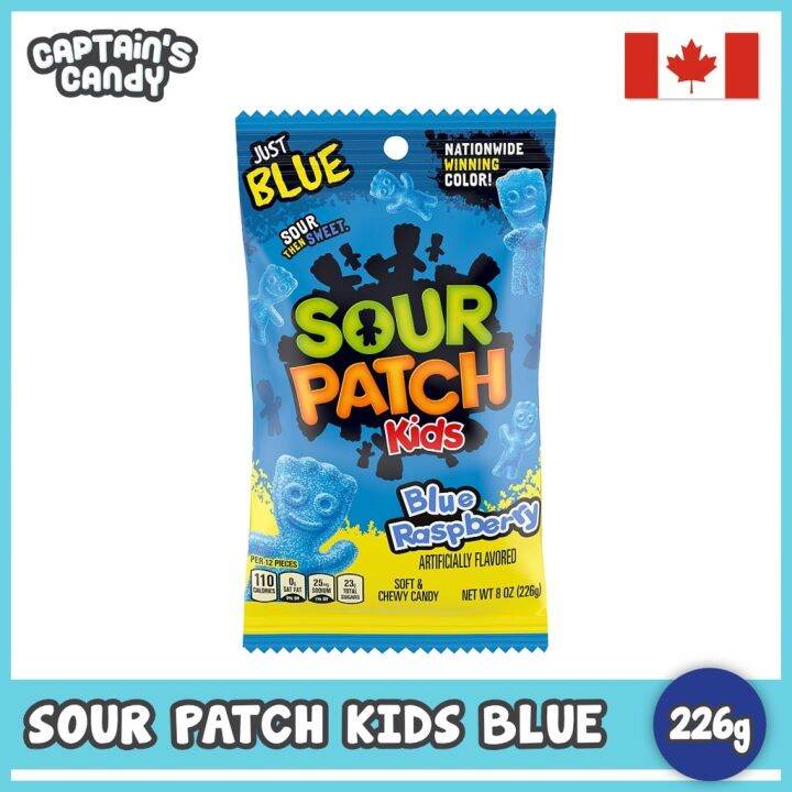 Sour Patch Kids Blue Raspberry Soft Chewy Candy 226g 8 Oz | Lazada PH
