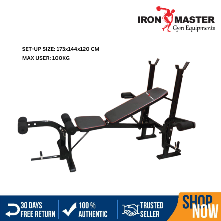 Iron Master Bench 5-Way x 1 unit | Lazada PH