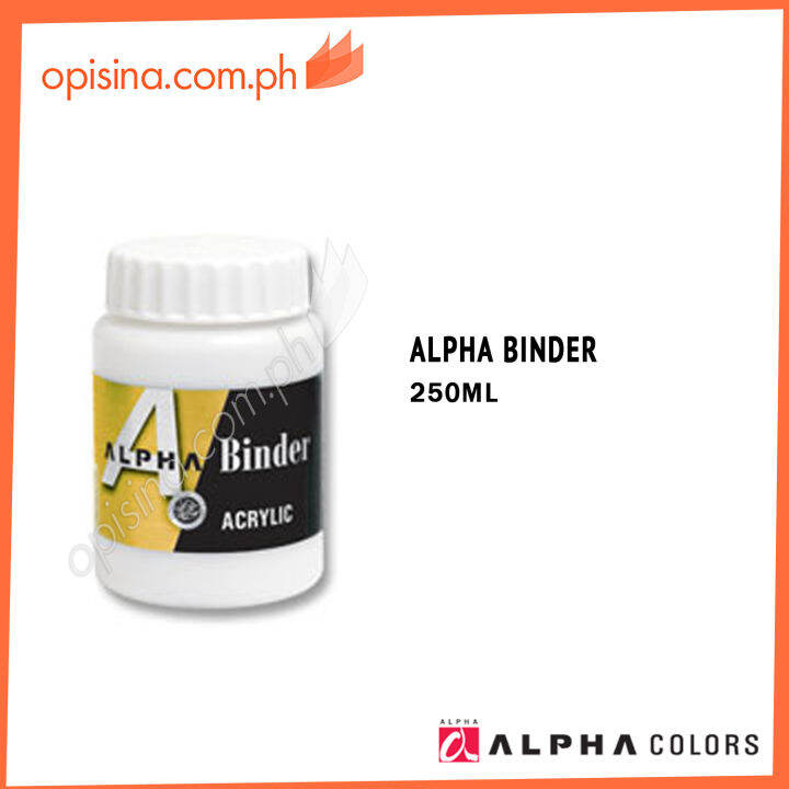 ALPHA ACRYLIC ART MEDIUM - BINDER, 250mL | Lazada PH