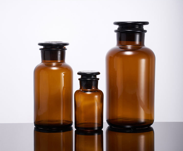 Reagent Bottle Brown Wide Mouth,Botol Reagen Coklat Mulut Besar 1000 ml | Lazada Indonesia