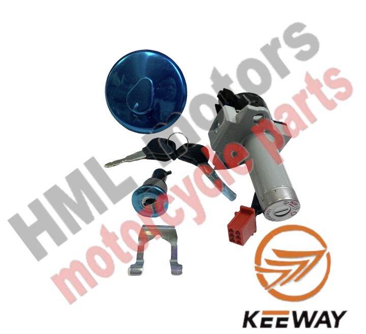 Keeway Cafe Racer 152 Ignition Key Set w/ Tank Cover | Lazada PH