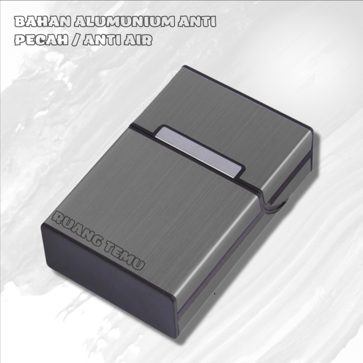 KOTAK ROKO KEREN ISI 20 BATANG BAHAN ALUMINIUM / Kotak Bungkus ROKOK ...