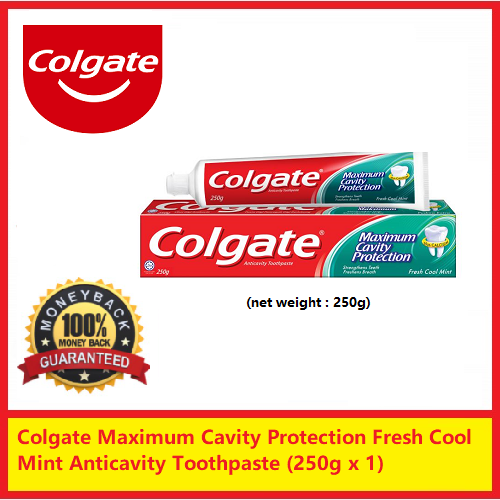 [Ready Stock] Colgate Maximum Cavity Protection Fresh Cool Mint ...