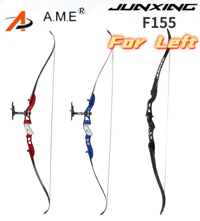F155 63inch 20-32Ibs Left Hand Bow Recurve Bow Leisure Outdoor ...