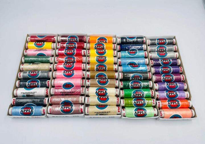 Apple thread Sewing Thread Sinulid 100m 10tubes/box | Lazada PH