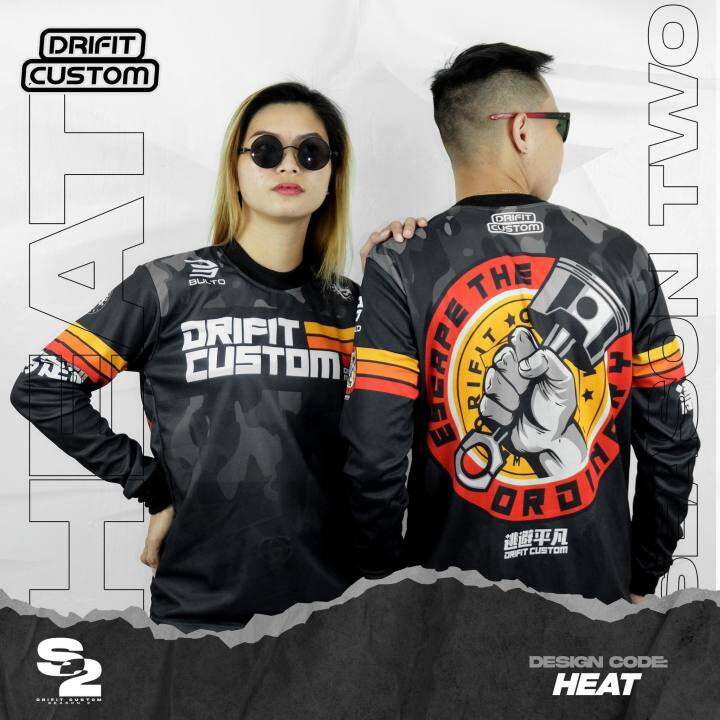 100% ORIGINAL DRIFIT CUSTOM Motorcycle Jersey Long sleeve (Unisex ...