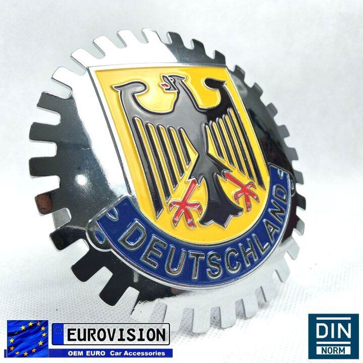 DEUTSCHLAND EAGLE Germany Badge - EURO Grille Emblem | Lazada PH